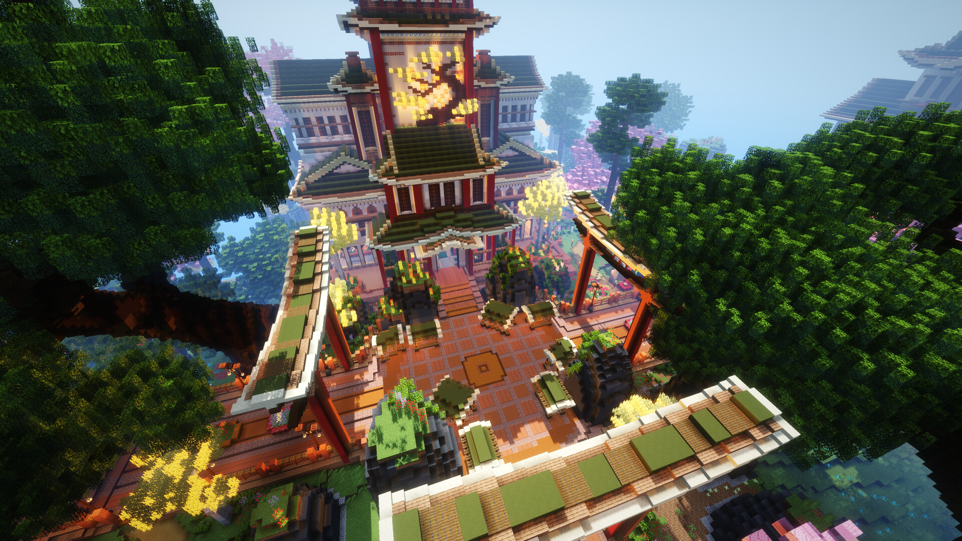 Chinese Temple Minecraft Map