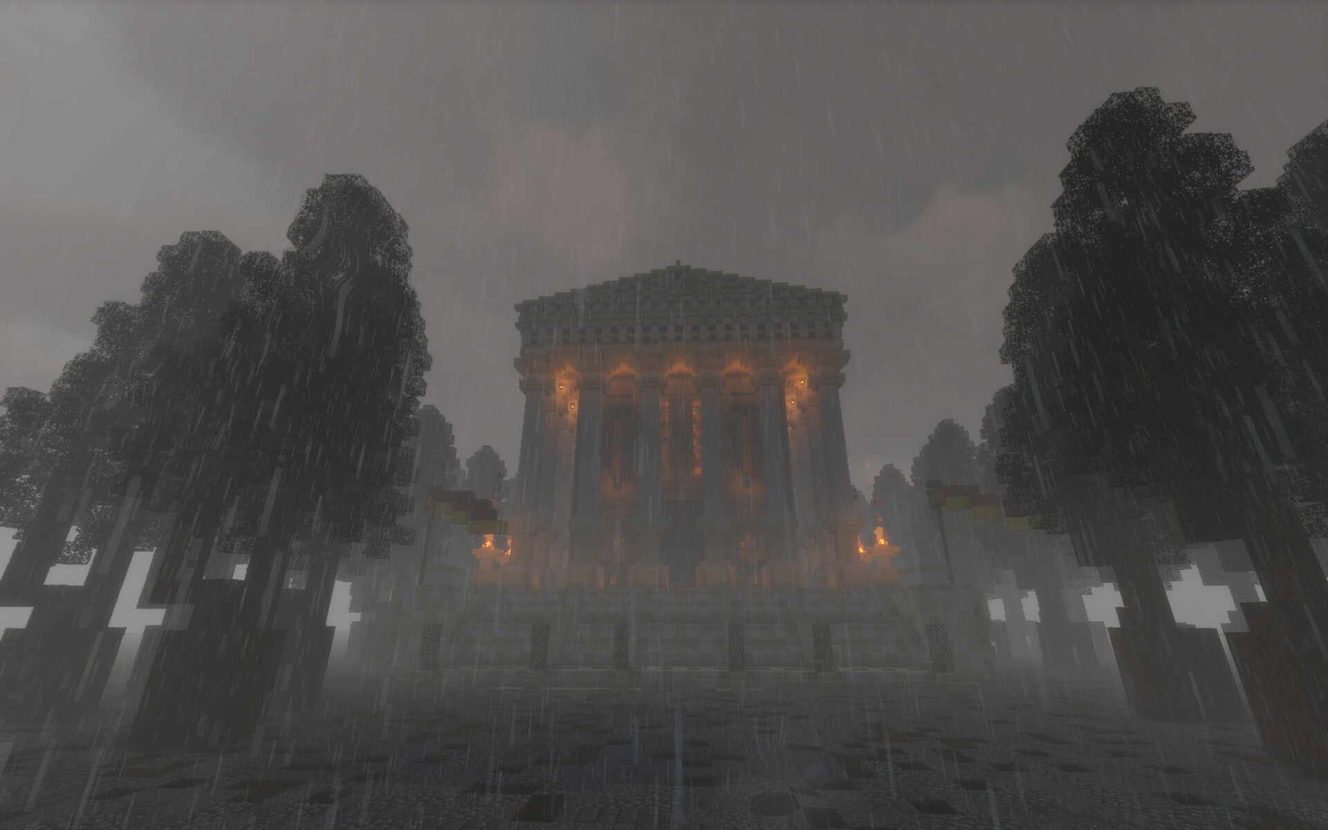 Roman Temple Minecraft Map
