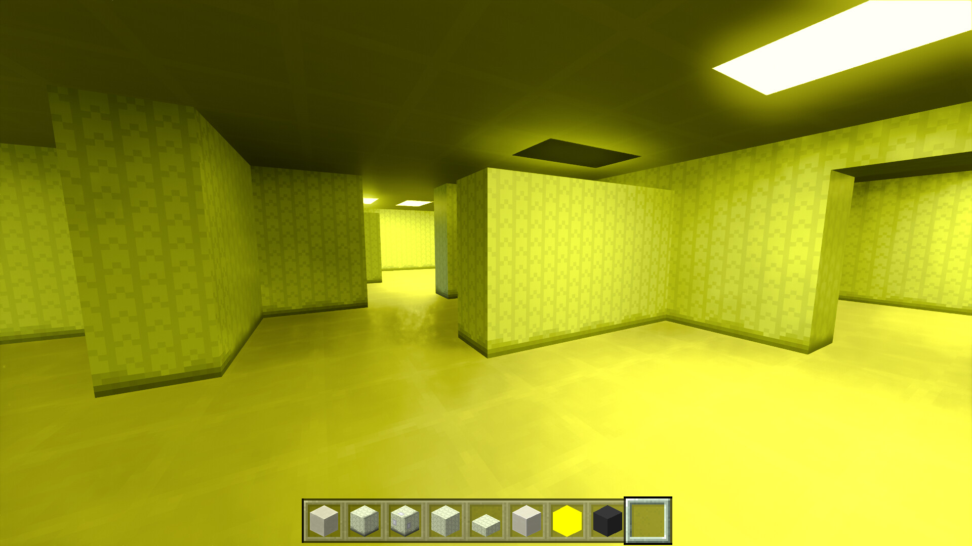 Backroom 2022: RTX EDITION Minecraft Map