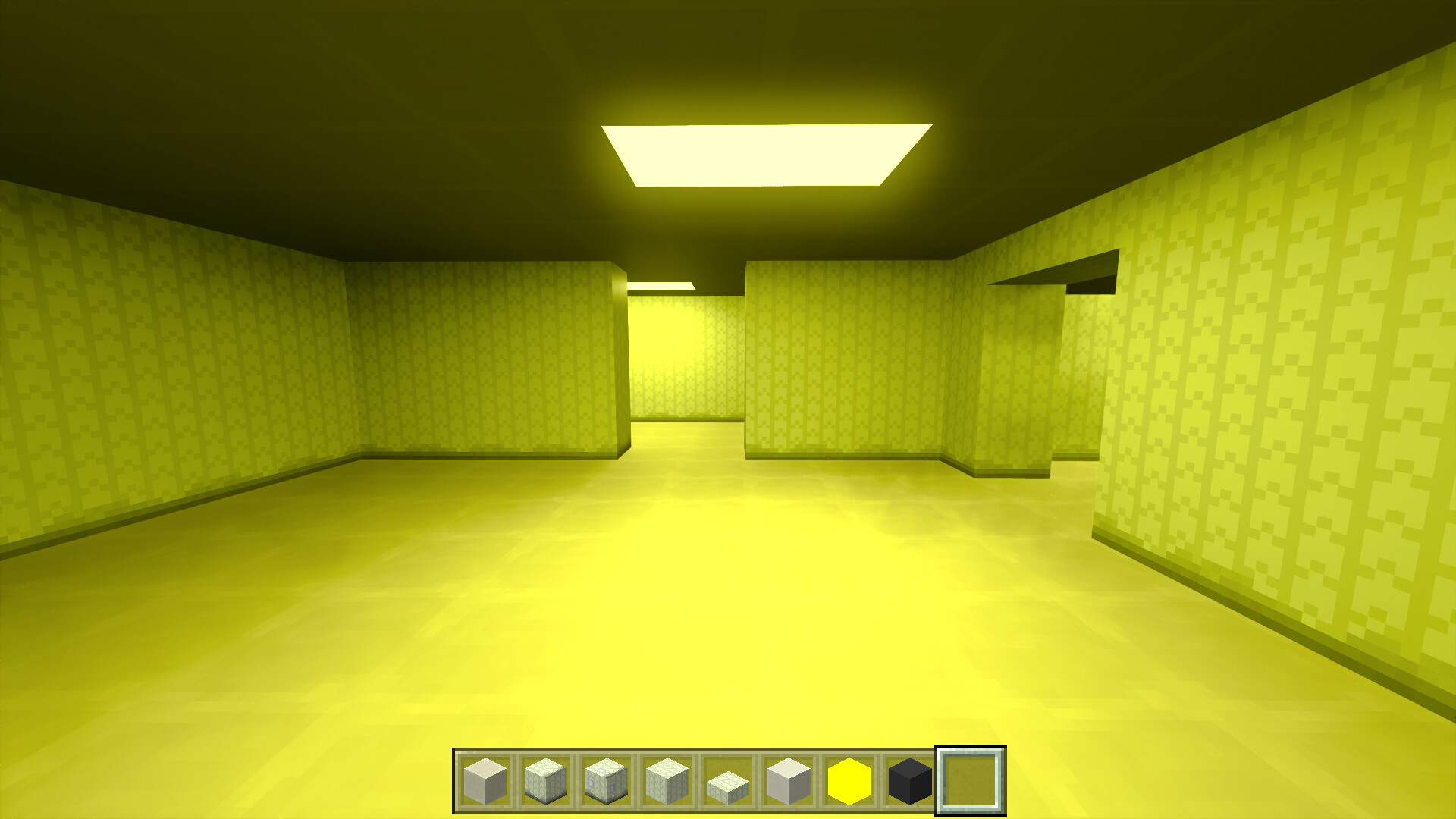 Backroom 2022: RTX EDITION Minecraft Map