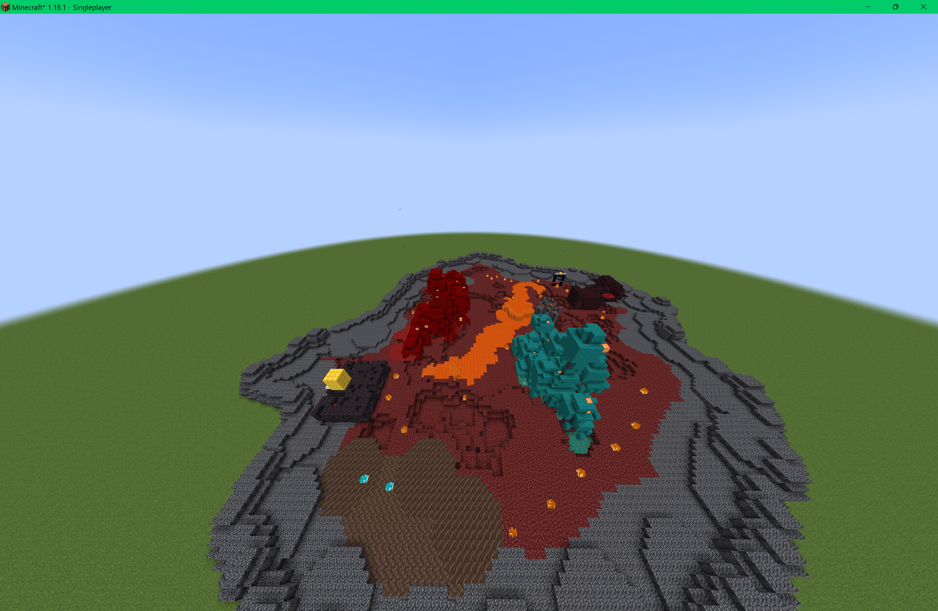 Nether In The Overworld Minecraft Map