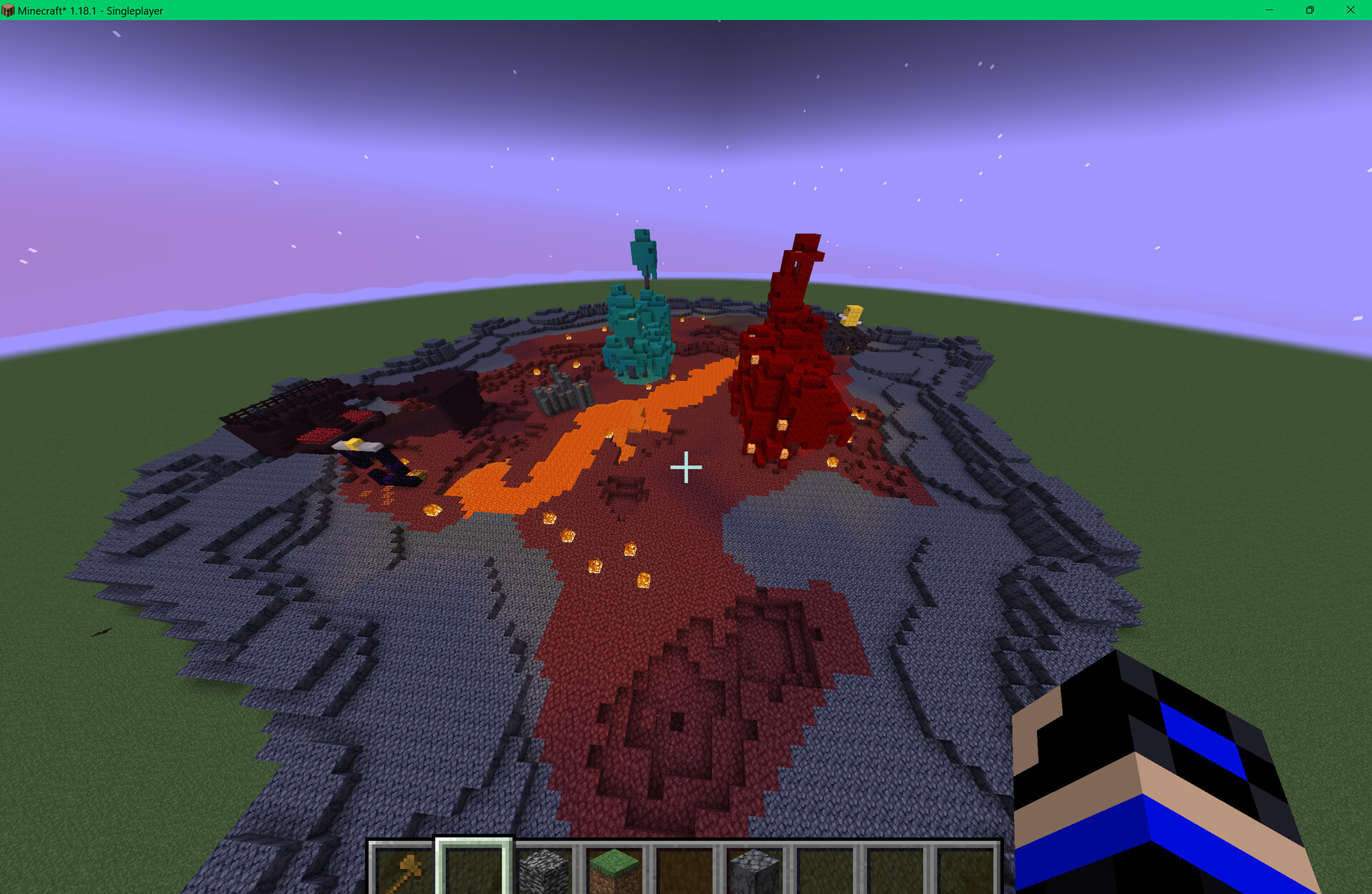 Nether In The Overworld Minecraft Map