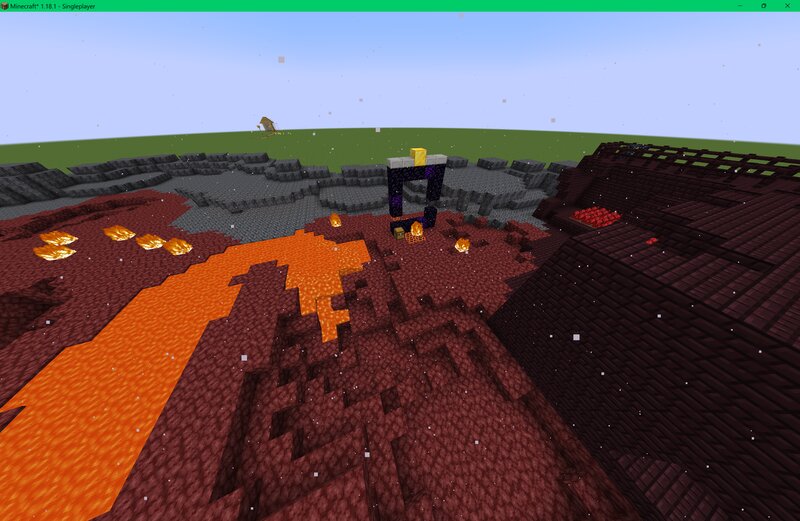 Nether In The Overworld Minecraft Map