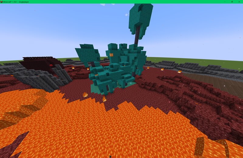 Nether In The Overworld Minecraft Map