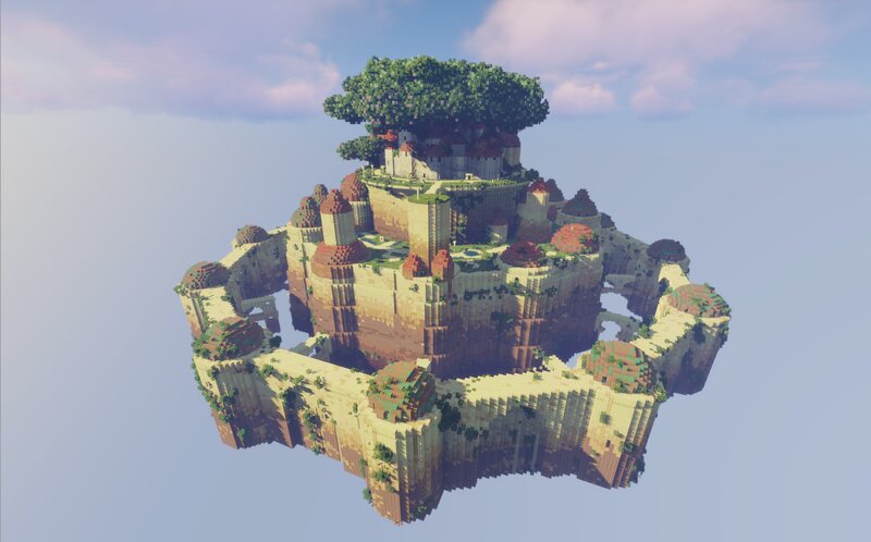 Laputa - Castle in the sky 1.18 Minecraft Map