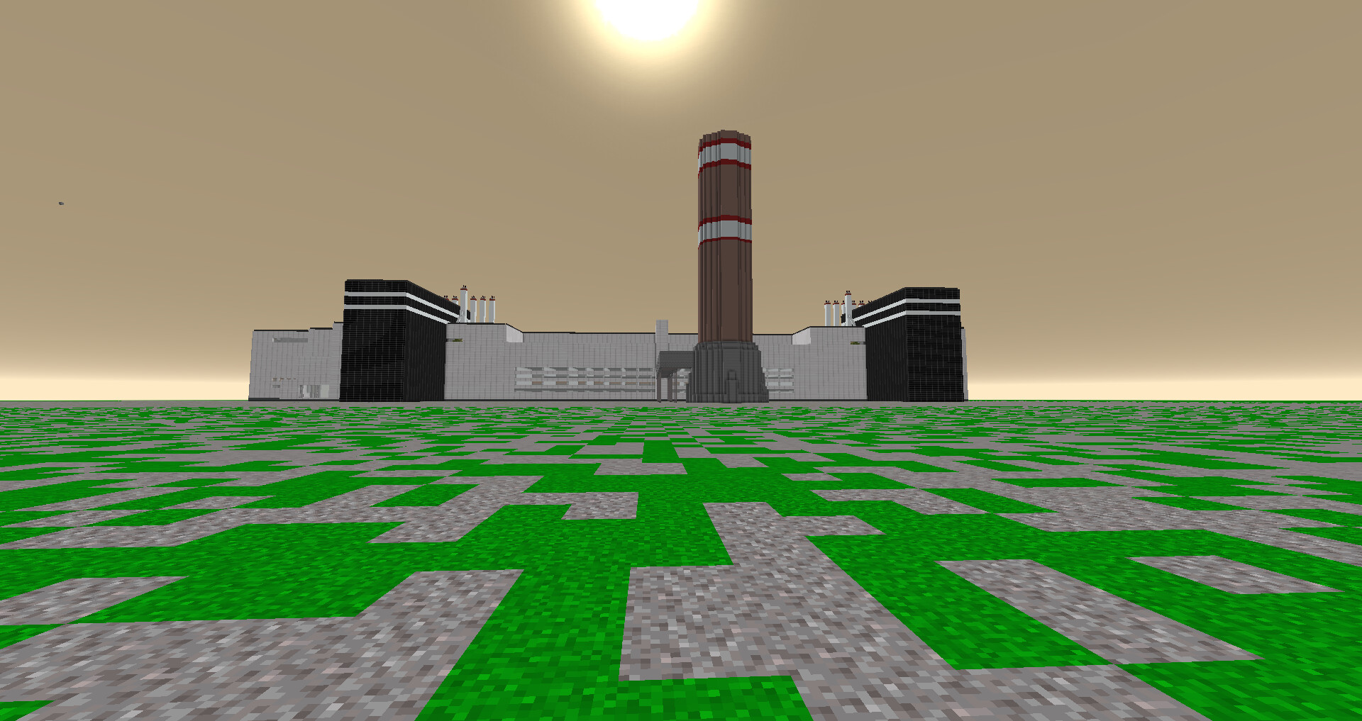 RBMK 1 GENERATION (Unit 1 and 2 in Chernobyl NPP) Minecraft Map