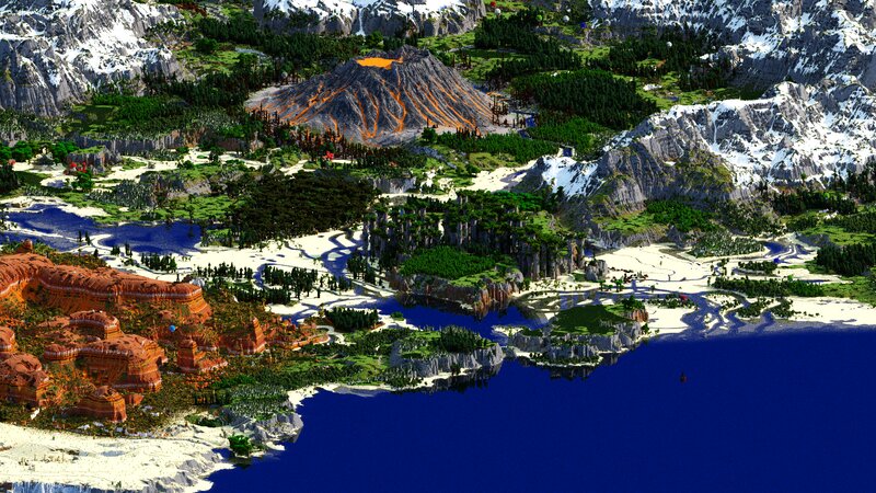 Vetypso 🌋 (Download, Minecraft Survival World, 6k x 6k, 1.18+, Java ...