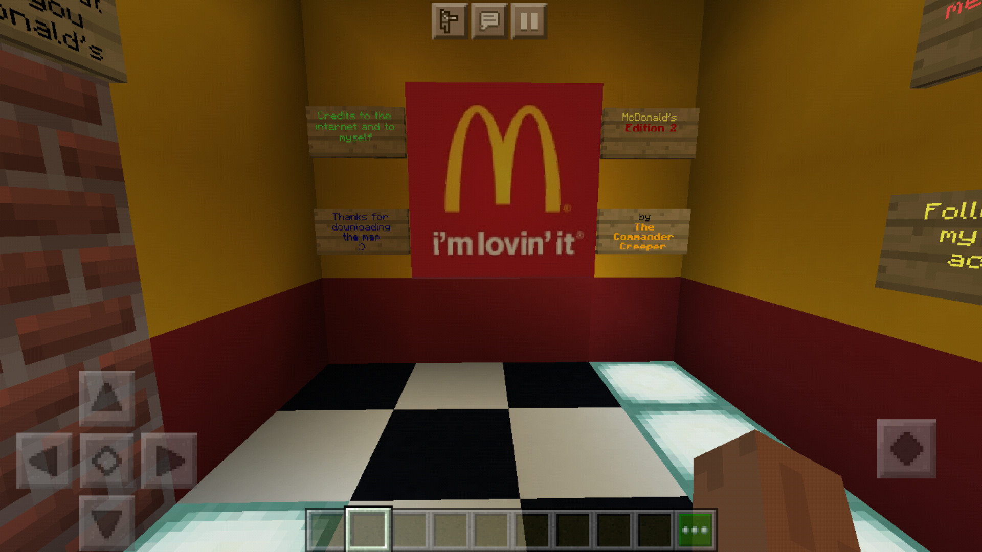McDonald's Edition 2 Minecraft Map