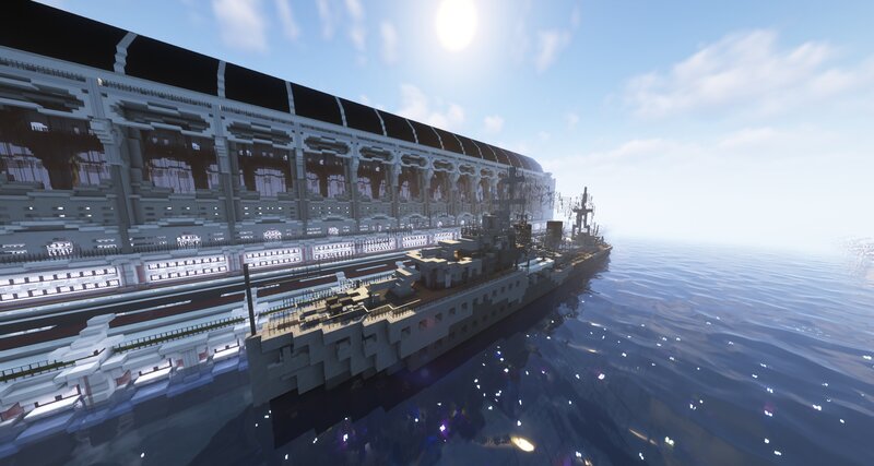 I-Class Destroyer Minecraft Map