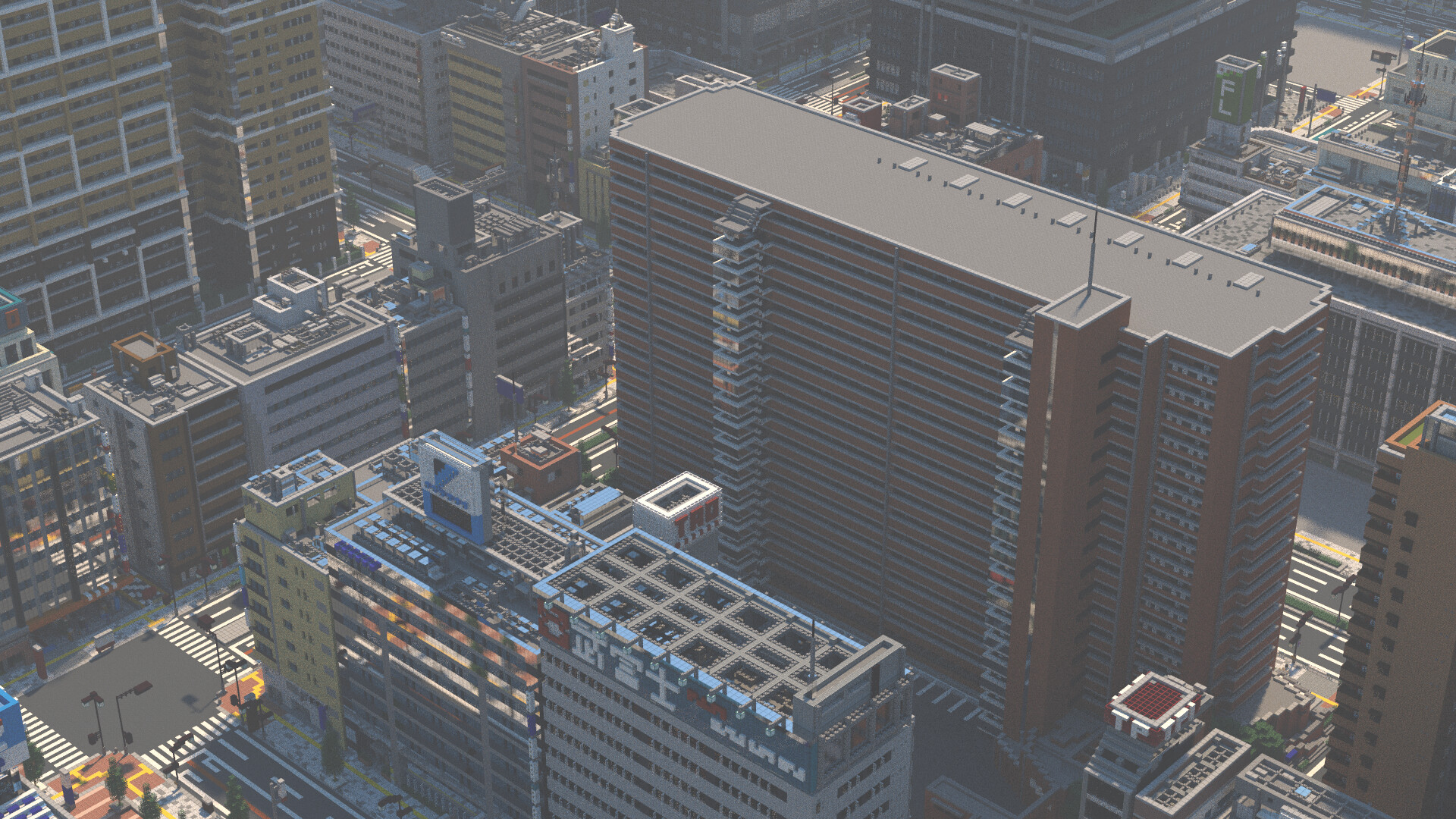 【Japanese style city】Kyokei city ver 1.6.4【JE 1.18.1~】 Minecraft Map