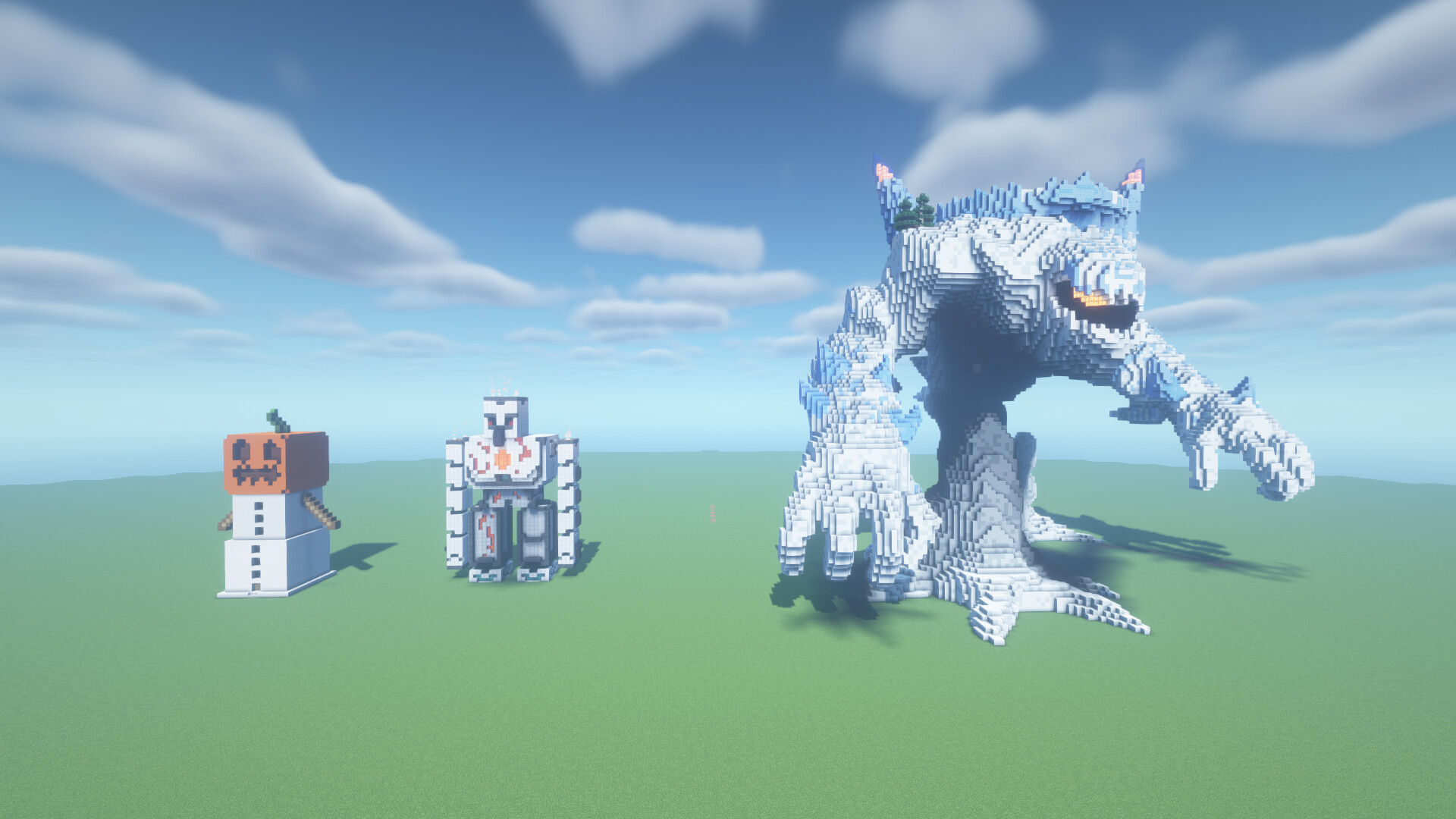 Minecraft Golem Statues Minecraft Map