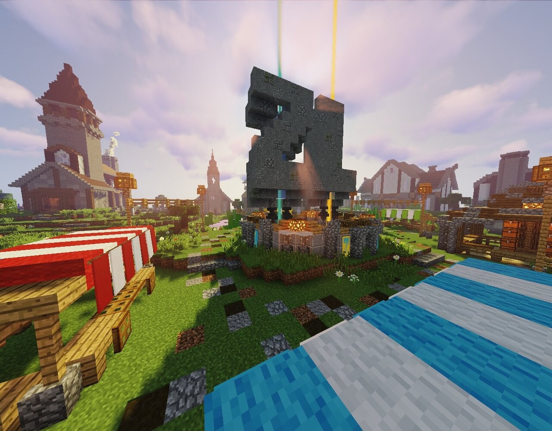 Pueblo Medieval / medieval village Minecraft Map