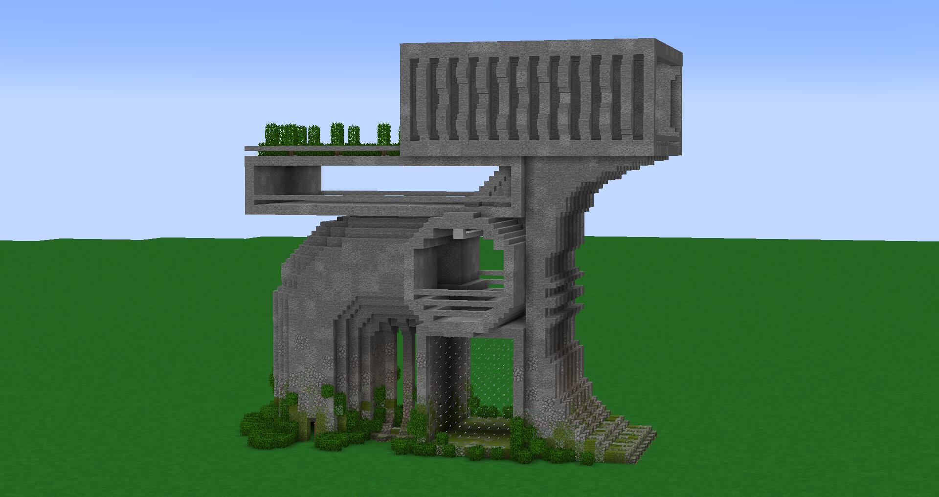 Eco Brutalism Base 2 || by LemonTorture Minecraft Map