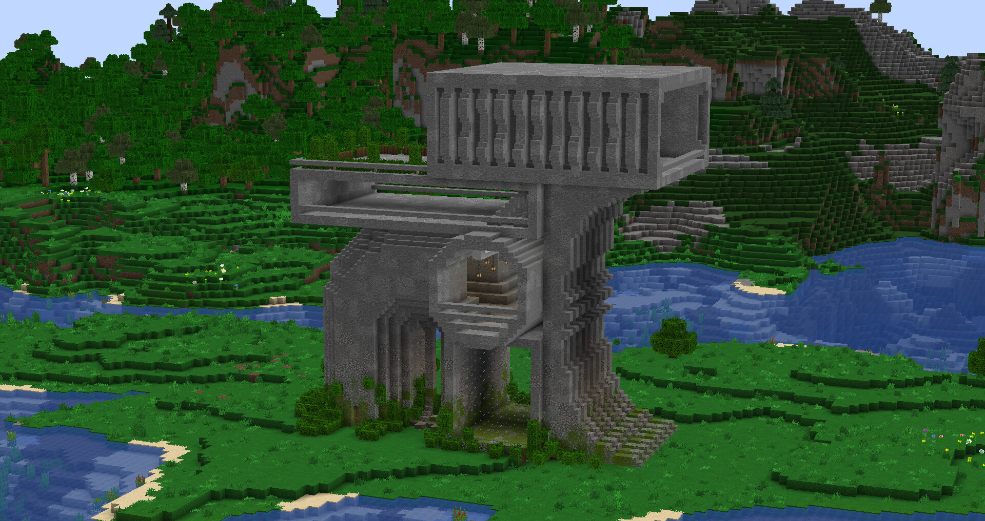 Eco Brutalism Base 2 || by LemonTorture Minecraft Map