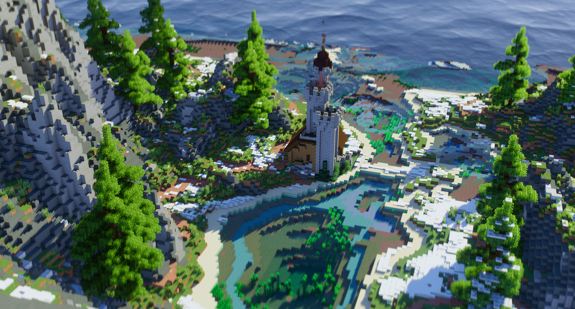 Small Island [Java 1.18.2+] [Download] Minecraft Map