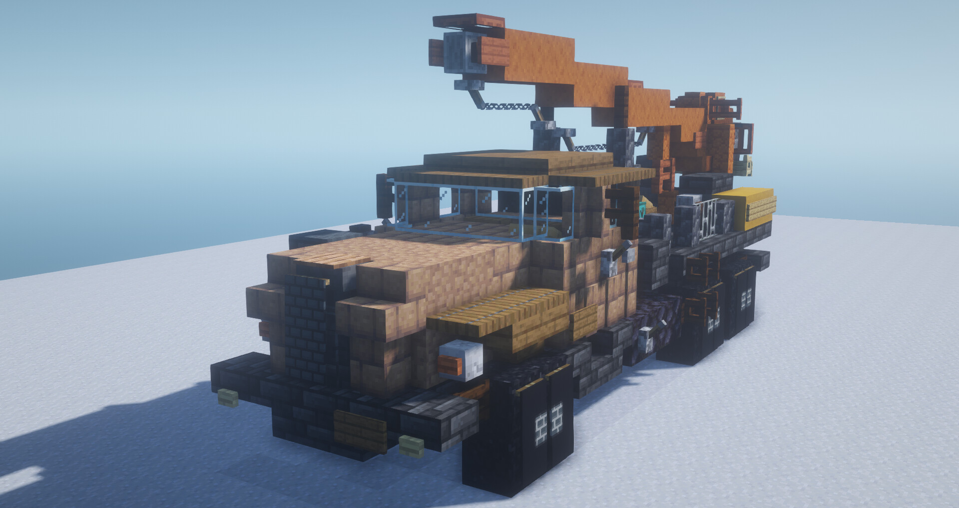 Ural 4320 Drilling Rig (Download) Minecraft Map