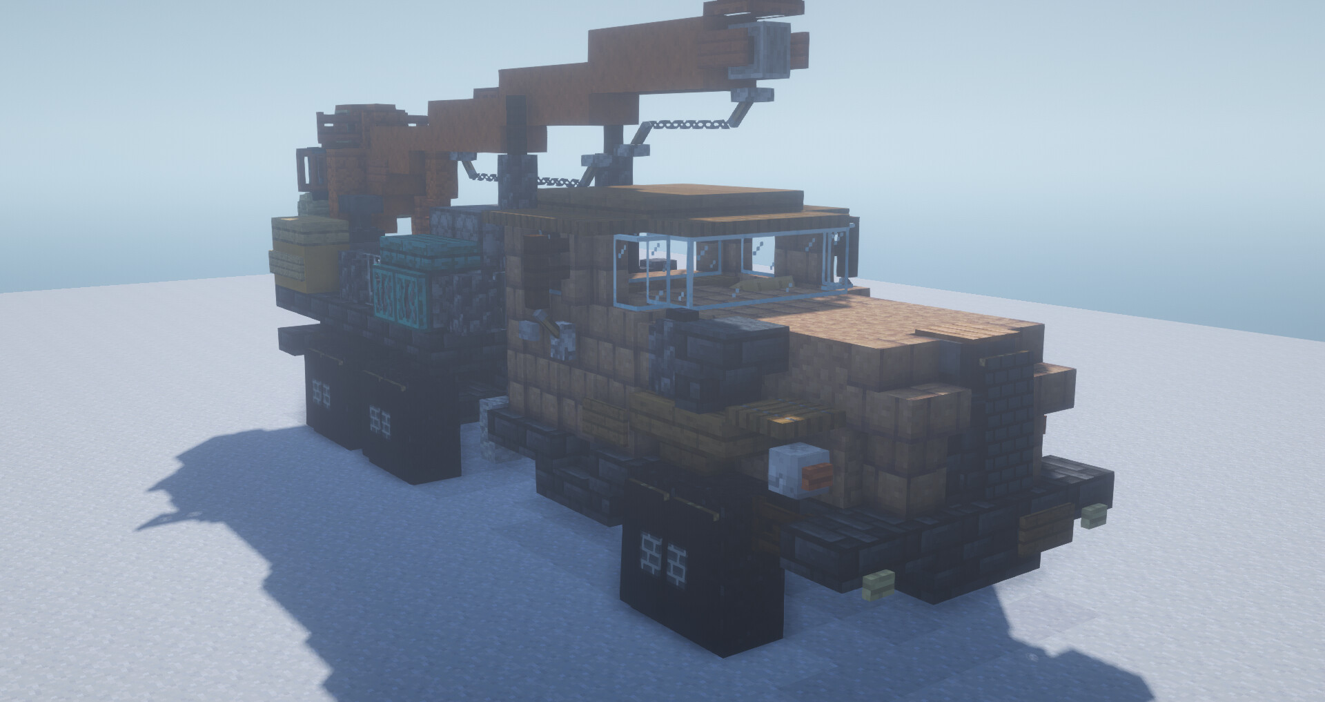 Ural 4320 Drilling Rig (Download) Minecraft Map
