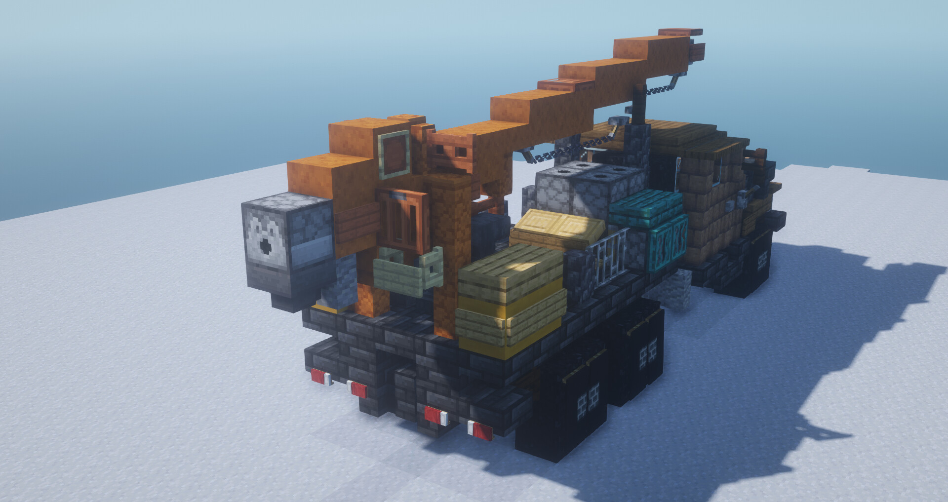 Ural 4320 Drilling Rig (Download) Minecraft Map
