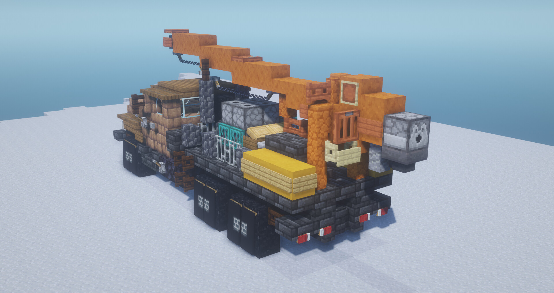 Ural 4320 Drilling Rig (Download) Minecraft Map