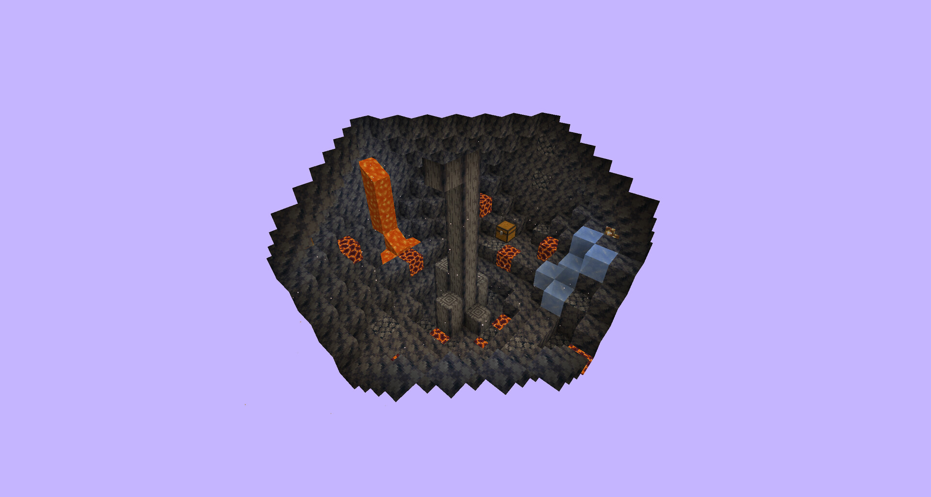 Stone Cave Vanilla Survival Map Minecraft Map