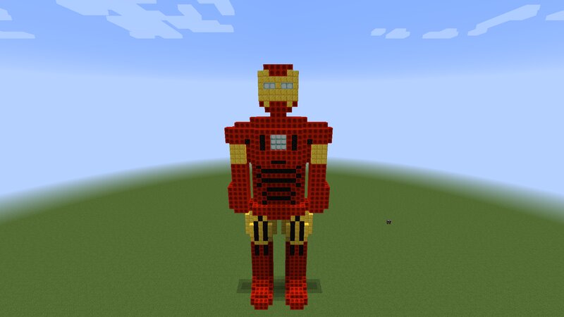 Iron Man Armor House Minecraft Map