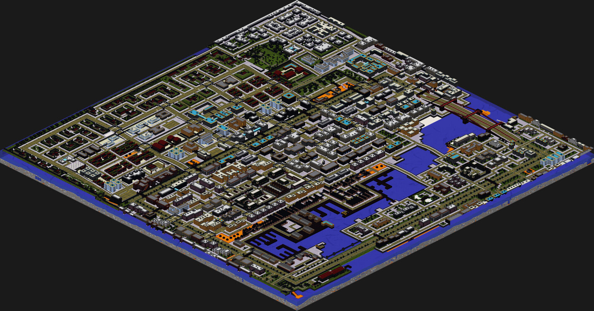 San Andreas - Grand Theft Auto 1 Minecraft Map