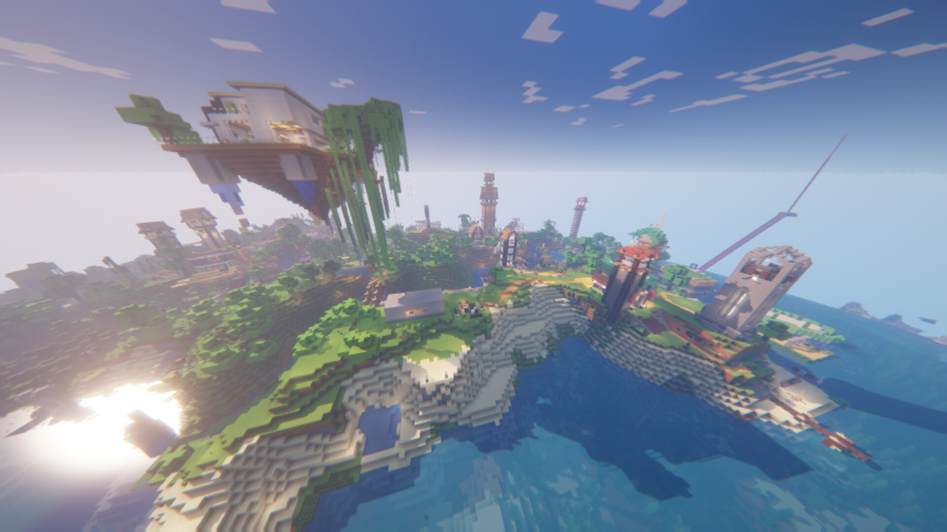 City Inspiration and Construction Minecraft Map