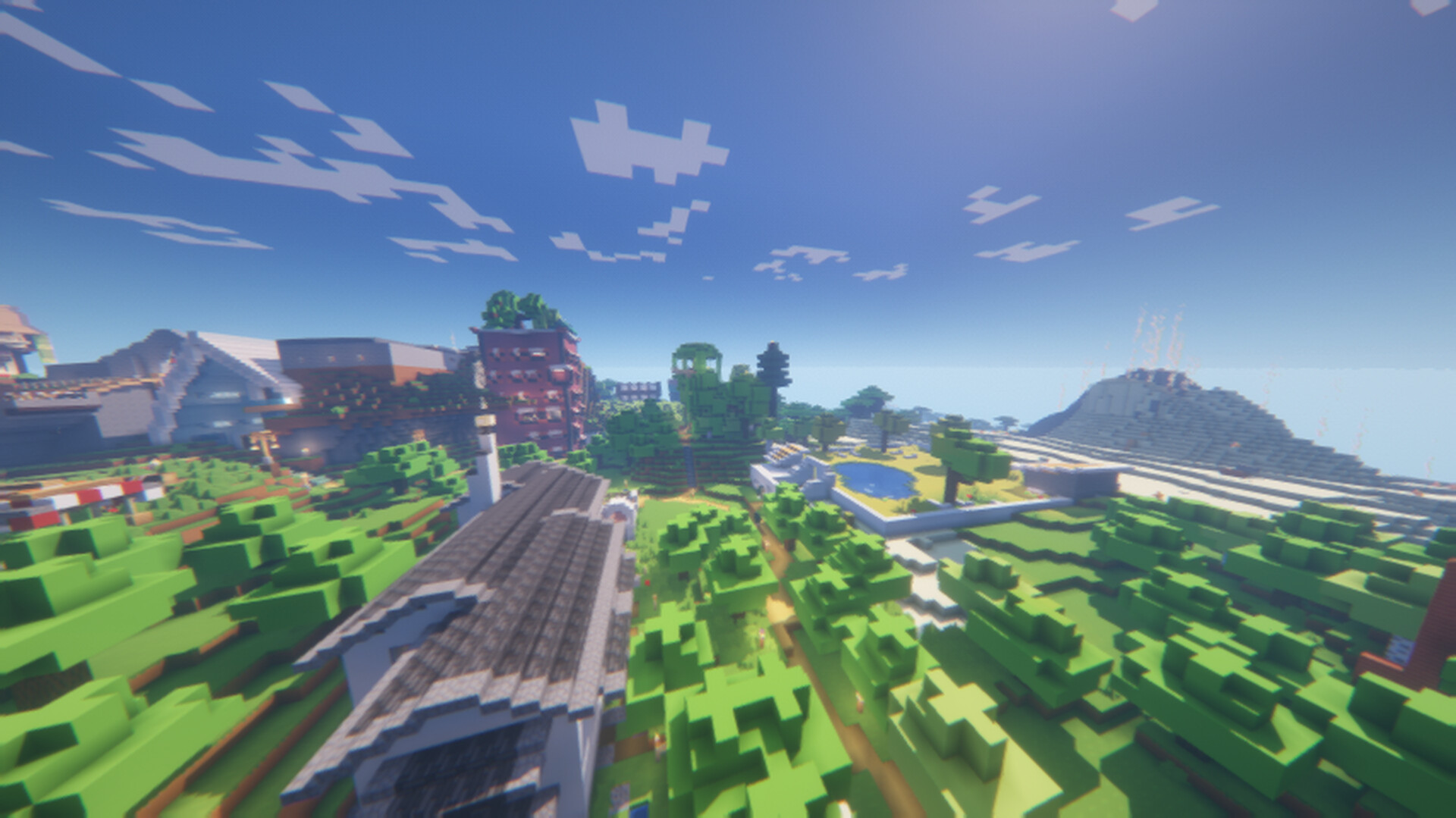 City Inspiration and Construction Minecraft Map