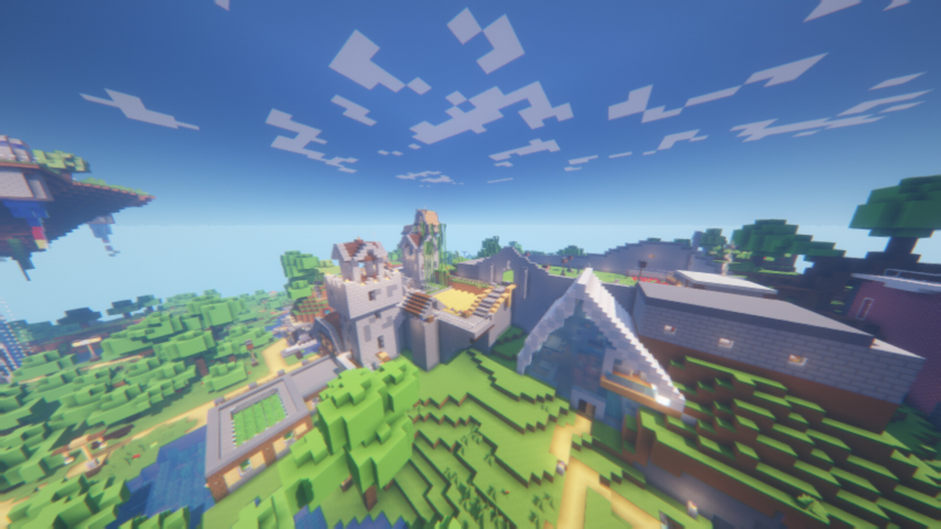 City Inspiration and Construction Minecraft Map