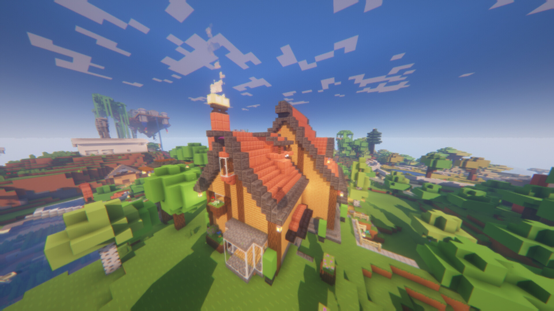 City Inspiration and Construction Minecraft Map