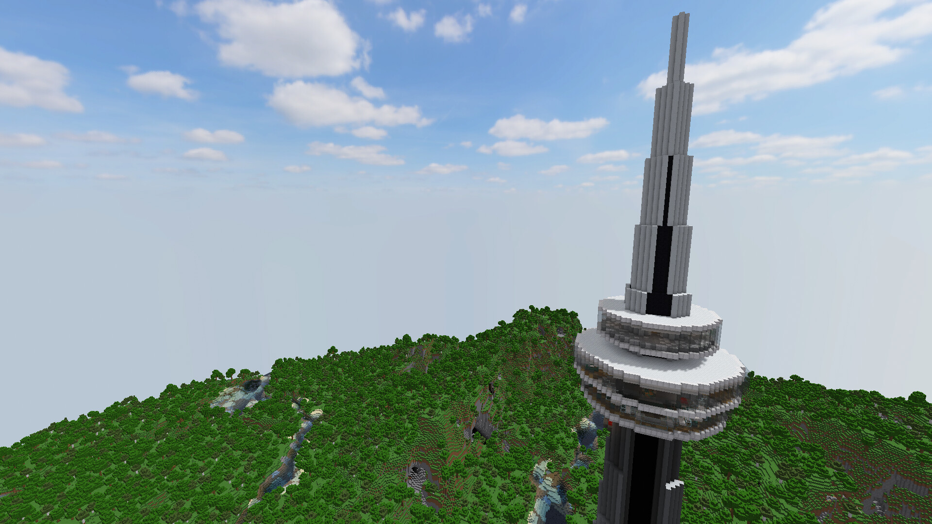 Sky High Tower Minecraft Map