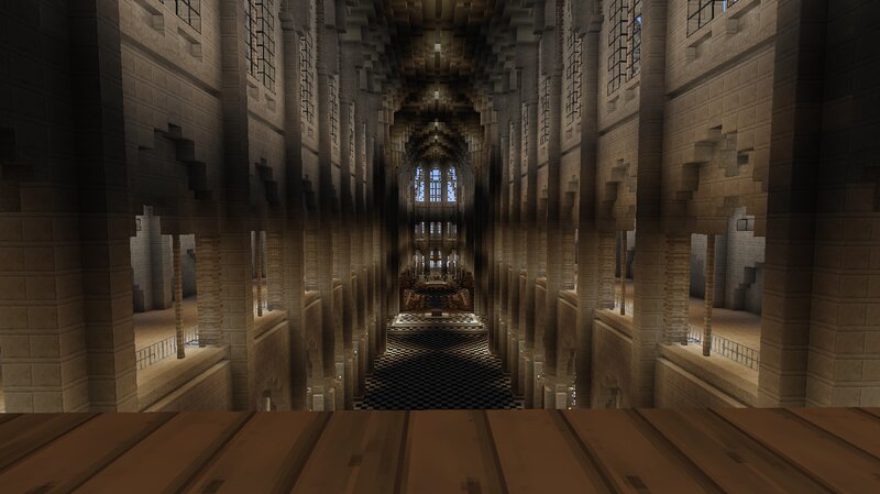 Notre dame cathedral Minecraft Map