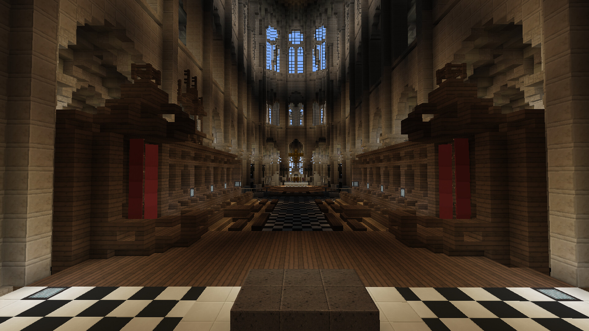 Notre dame cathedral Minecraft Map