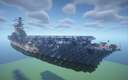 RN Aquila - Italian aircraft carrier - WW2 Minecraft Map