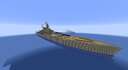Battleship and small Cruiser Minecraft Map