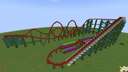 Vekoma Double Loop Corkscrew Coaster (Inspired by Python at Efteling) - Plain Minecraft Map