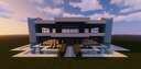 Minecraft Timelapse Build: Modern House Minecraft Map