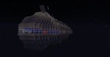 Spaceship Minecraft Maps with Downloadable Schematic