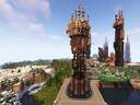 Steampunk Skyscraper Model 2 Minecraft Map