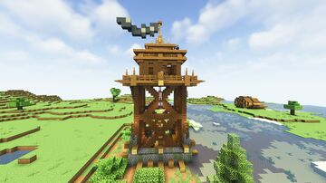 Outpost Minecraft Maps with Downloadable Schematic | Planet Minecraft Community