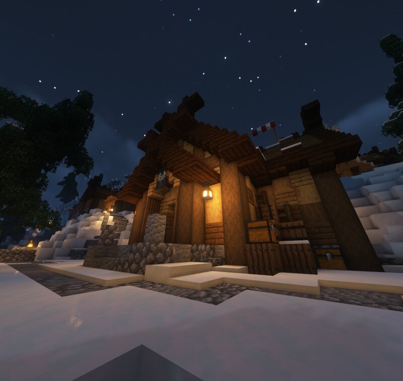 Small Nordic House Minecraft