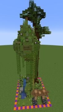 Treehouse Minecraft Maps with Downloadable Schematic