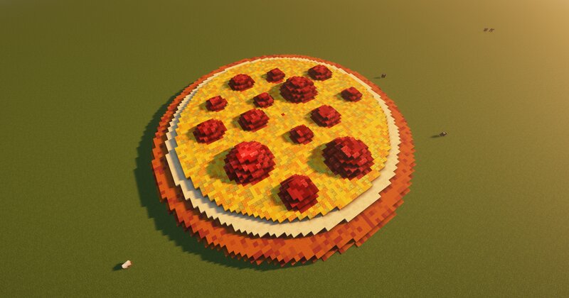 Choza De Pizza Minecraft