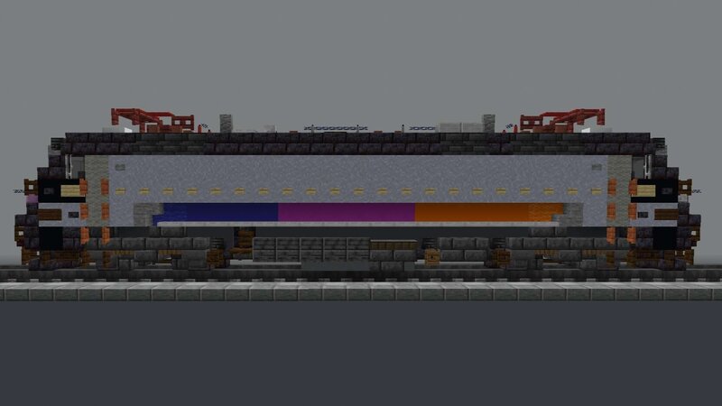Minecraft New Jersey Transit Bombardier ALP-46 Electric Locomotive 1.20 ...