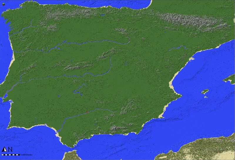 Iberian Peninsula Map