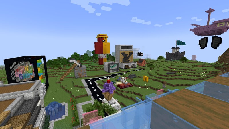 criative squad mapa dowload 1.20.2/1.20.1/1.20/1.19.2/1.19.1/1.19/1.18 ...