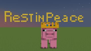 Technoblade Minecraft Maps with Downloadable Schematic