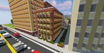 Apartments Minecraft Maps with Downloadable Schematic
