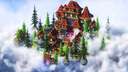 Skyblock : Ruby Castle Minecraft Map