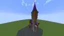 Purple Fantasy Tower Minecraft Map